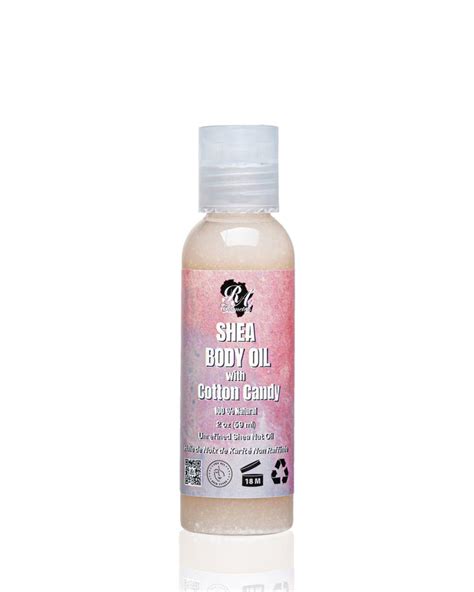 Shea Body Oil Cotton Candy
