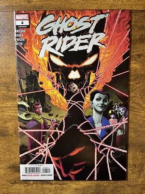Ghost Rider 4 Nm 1st Cameo App Spirit Of Corruption Danny Ketch Marvel