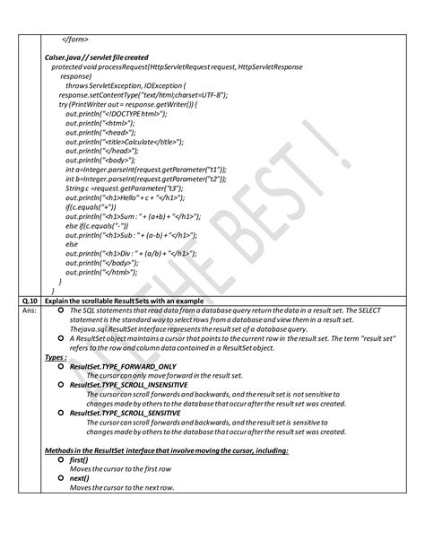 Tybscit Java Qb U4 Pdf