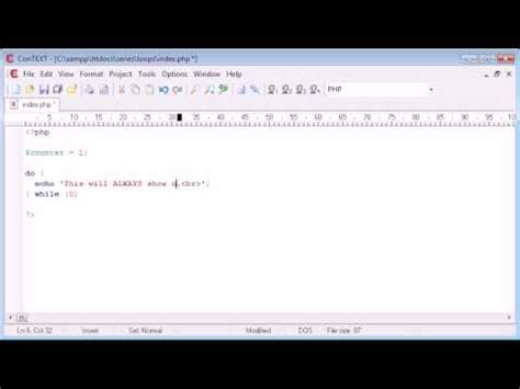 Beginner PHP Tutorial Do While Loop YouTube