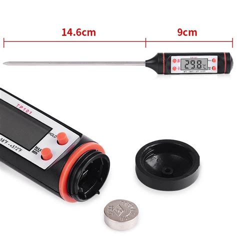 Digital Probe Food Thermometer Tp101 — Electronics Part Circuitrocks