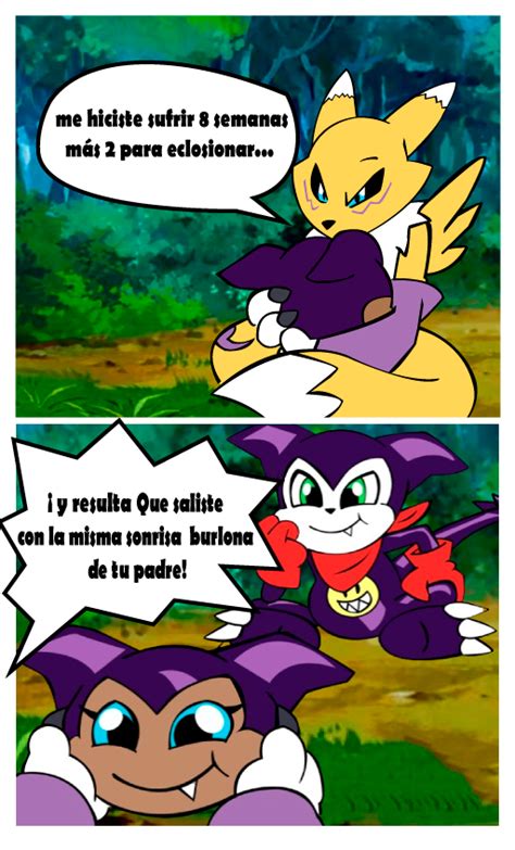 Renamon X Impmon Igual A Tu Padre By Themastergothic On Deviantart