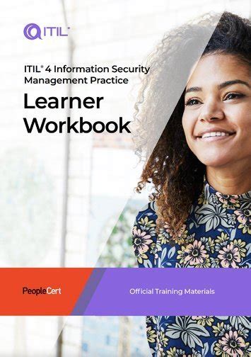 Itil® 4 Information Security Management Practice Learner Workbook