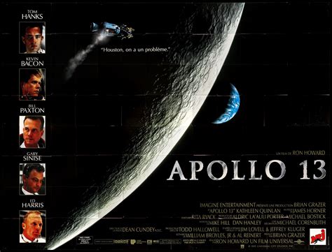 Apollo 13 1995 Original French 8 Panel Movie Poster Original Film