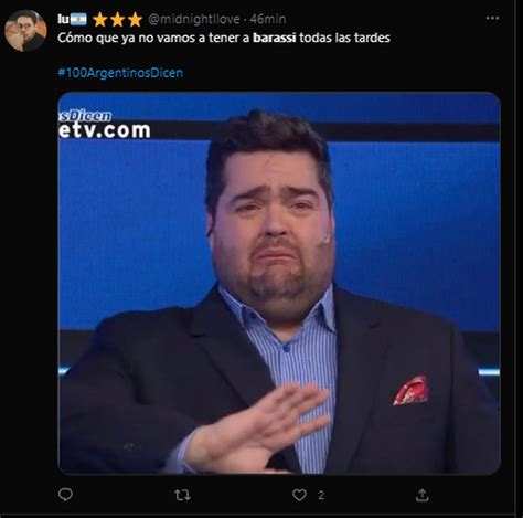 Darío Barassi Chau A El Trece En Twitter Llueven Memes