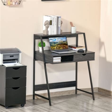 Computer Desk For Small Spaces School Student Desk W Drawer And
