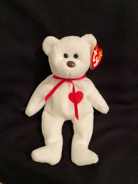 Ty Beanie Babies Valentino The Teddy Bear 1994 Mint Condition Rare