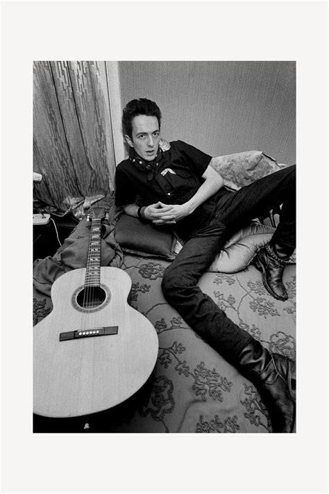 Joe Strummer The Clash Posing With Guitar London 1979 Musichead