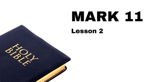 12 3 2025 Mark 11 Lesson 2 Wed Class Collierville Church Of