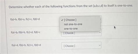 Solved Discrete Math All Options Are The Same For All Three