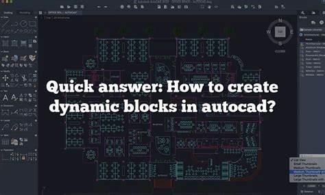 quick answer how to create dynamic blocks in autocad caddikt