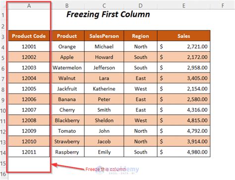 How To Freeze Selected Panes In Excel 10 Ways Exceldemy