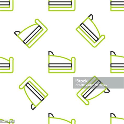 흰색 배경에 케이크 아이콘 격리 매끄러운 패턴의 라인 조각 생일 축하해요 벡터 공휴일에 대한 스톡 벡터 아트 및 기타 이미지 공휴일 귀여운 기념일 Istock