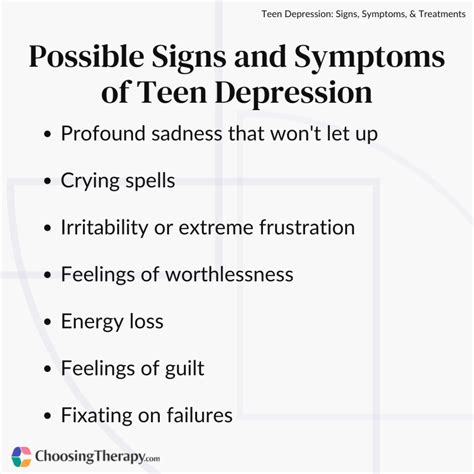 Teen Depression What Are The Signs And Treatment Options