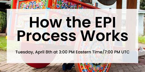 Curious About Epis Program Join Us For Our Live Webinar How The Epi