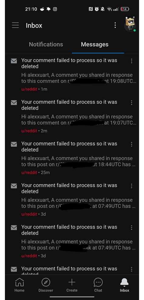 Can't reply to posts with images, this error message keeps popping up. : r/bugs