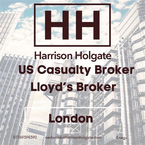 Independent Lloyds Broker Is Looking To Attract An Experienced And Technically Aware Us