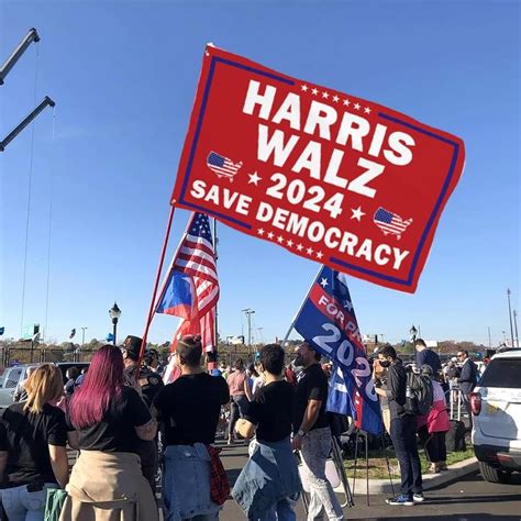 Kamala Harris Waltz 2024 Flag 3x5 Ft Kamala Harris For President Flags