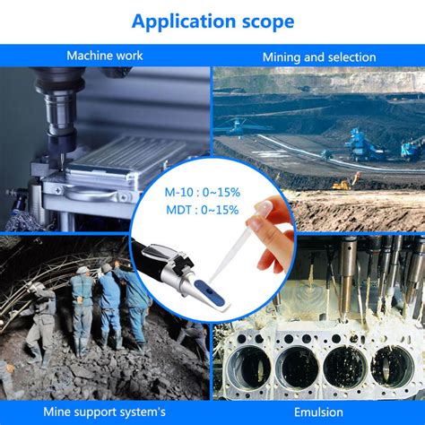 Emulsion Concentration Tester Hand Held Refractometers Specific