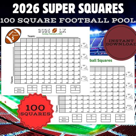 Superbowl 2026 Box Etsy