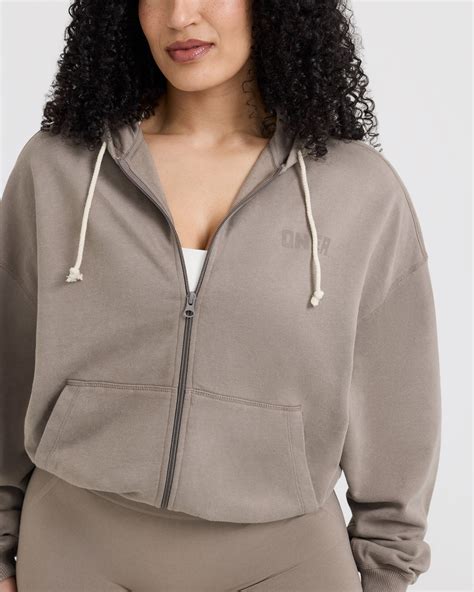 Oversized Zip Hoodie Womens Minky Oner Active Us