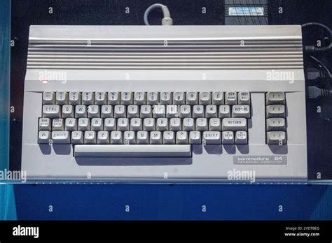 Perth Australia 2024 03 18 The Image Displays A Commodore 64 An Iconic