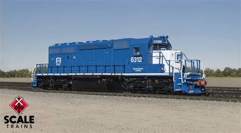 Emd Sd40 2 Emd Lease Blue And White 6347 W Dcc And Sound 39407 N Enginehouse Services Llc