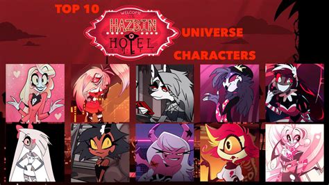 My Top 10 Favorite Hazbin Hotel Universe Females By Jackskellington416