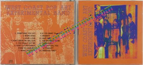 Totally Vinyl Records West Coast Pop Art Experimental Band West