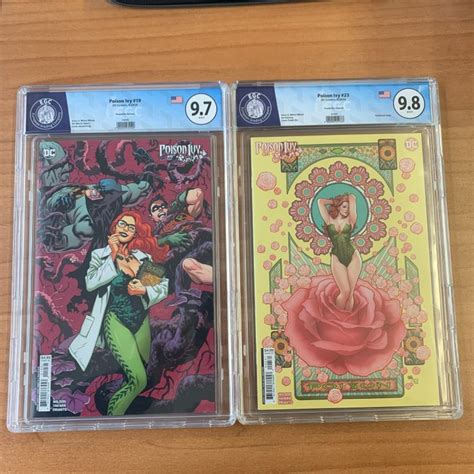 Poison Ivy 23 19 Variants Egc Graded 98 97 2 Graded Comic