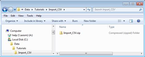 Import Csv