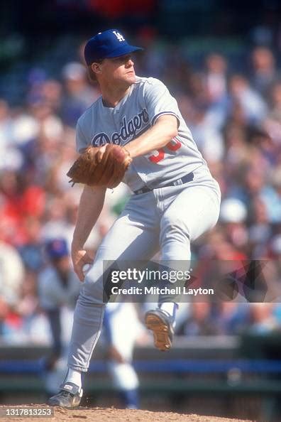 Jay Howell Of The Los Angeles Dodgers Pitches During A Baseball Game