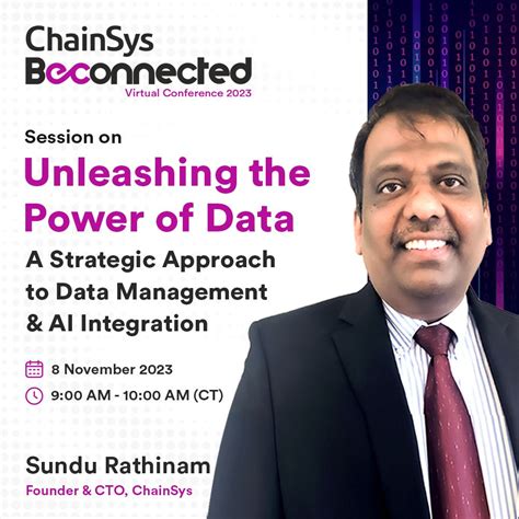 Chain Sys Corporation On Linkedin Beconnected2023 Chainsys