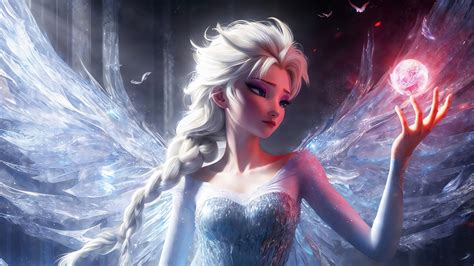 Elsa Frozen Movie 4k Wallpaper 4965k Wallpaper 4k Pc