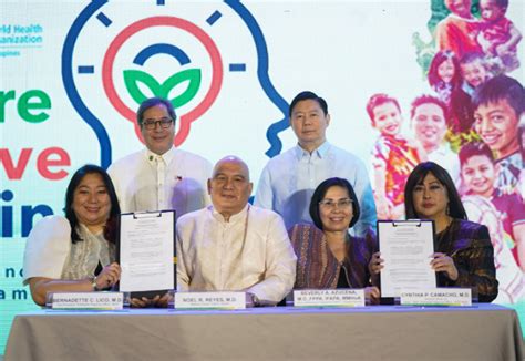Dohs Philippine Launches Its 5 Year Dev Plan For Mental Health