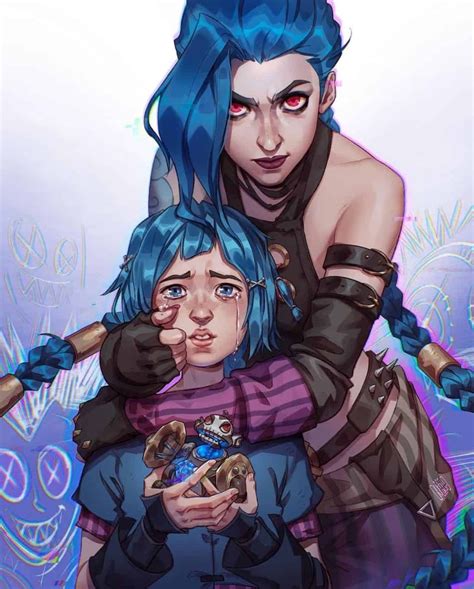 Fanart Of Jinx From Arcane Series Liên Minh Huyền Thoại Nhiếp ảnh