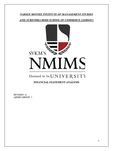Fsa Analysis Final For Printout Ggs Pdf Dividend Return On Equity