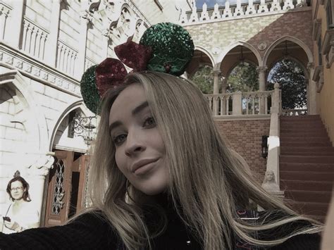 Sabrina Carpenter Layout Disney Credit To Narryftcamila On Twitter