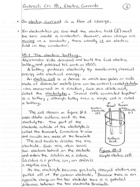 Chapter 18 Giancoli Electric Currents Pdf