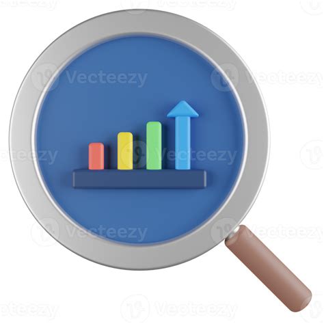 Search Analysis 3d Render Icon 14919662 Png