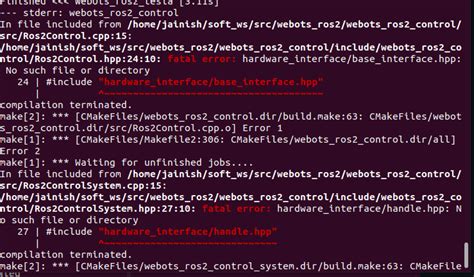 Libhardwareinterfaceso Issue When Colcon Build For Webotsros2
