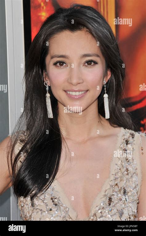 Li Bing Bing At The Snow Flower And The Secret Fan Los Angeles Screening Held At The Fox