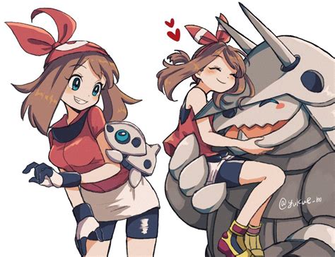 May Aggron And Aron Pokemon And 1 More Drawn By Yukuem Danbooru