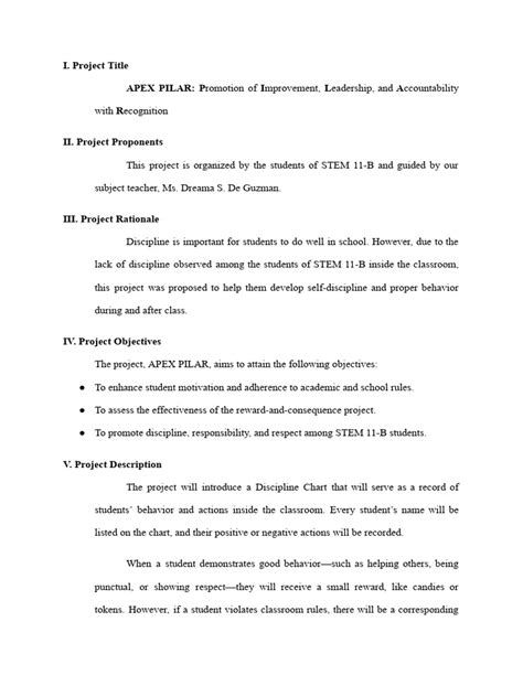 G1 Project Proposal Stem 11 B Pdf Disciplines Curriculum