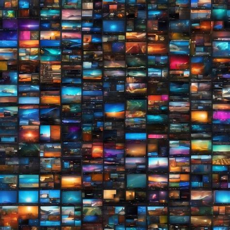 Premium Ai Image Programming Background Collage