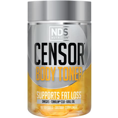 Nds Nutrition Censor Fat Loss And Body Toner With Cla Fish Oil