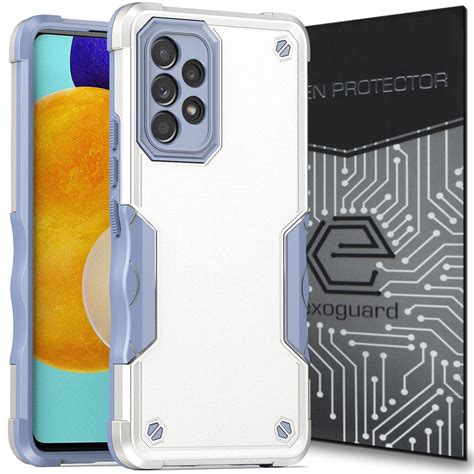 Etui Exoguard Dual Szkło Samsung Galaxy A33 5G Pancerne Case Obudowa Futerał EXOGUARD