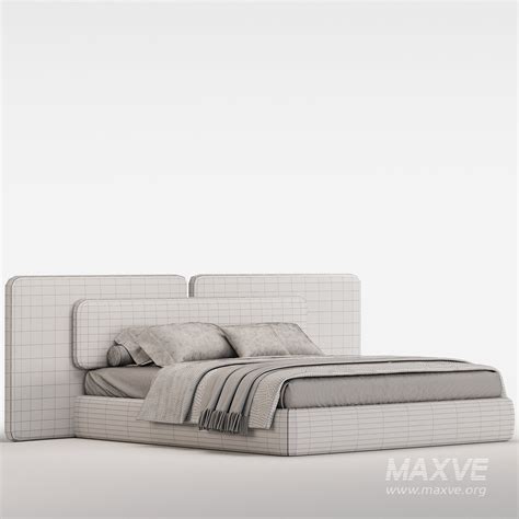 Angelo Bed 3d Model Download Maxve