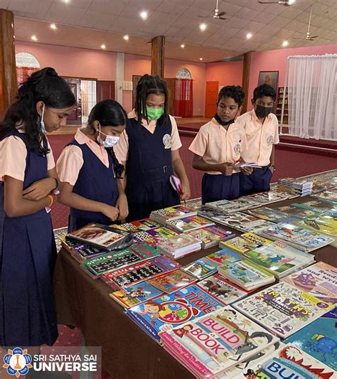 Book Fair At The Longdenville Sathya Sai Primary School Trinidad And Tobago Sri Sathya Sai