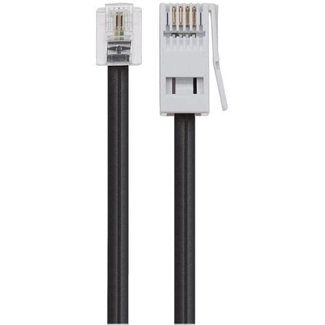 Maplin Rj11 To Bt 431a Telephone Lead Black 3m Cables Maplin Electronics